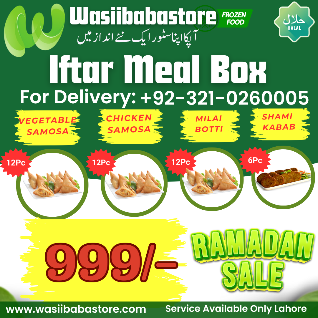 Iftar Meal Box - Wasiibaba Food Store